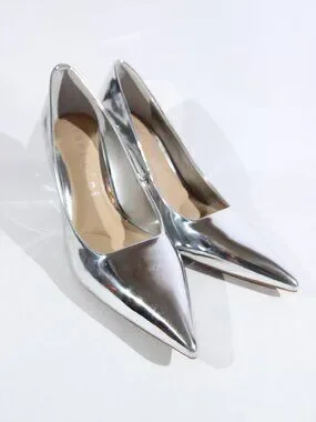 Gianni Bini | Shoes | Nwot Gianni Bini Pamalaa Silver Mirror Wedge With ...
